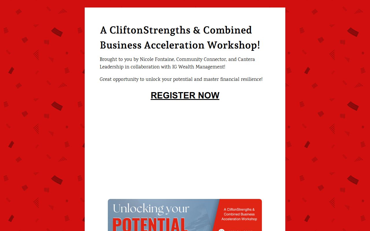 A CliftonStrengths & Combined Business Acceleration Workshop!